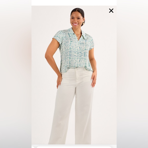 CAbi | Jeans | Cabi White Ashbury Jean Style 670 Spring 2025 Size 6 ...